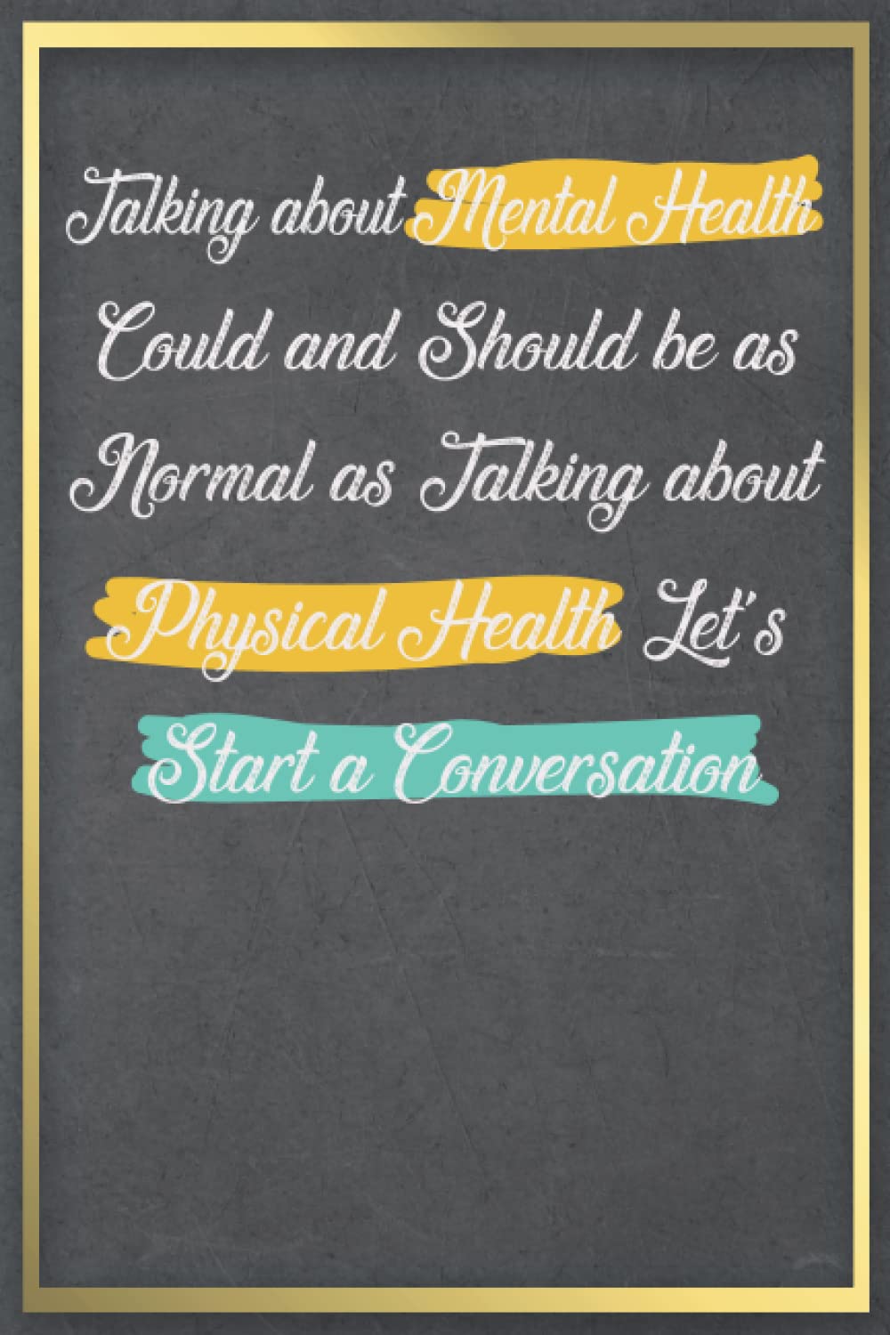 Talking About Mental Health Could And Should Be As Normal As Talking ...