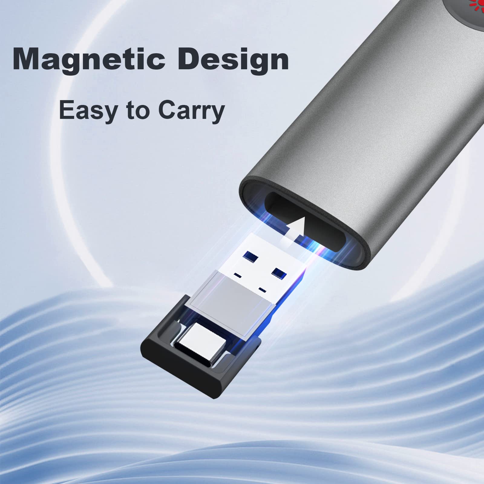 Snapklik.com : Rechargeable Hyperlink Presentation Clickers For PowerPoint, USB-C/A ...