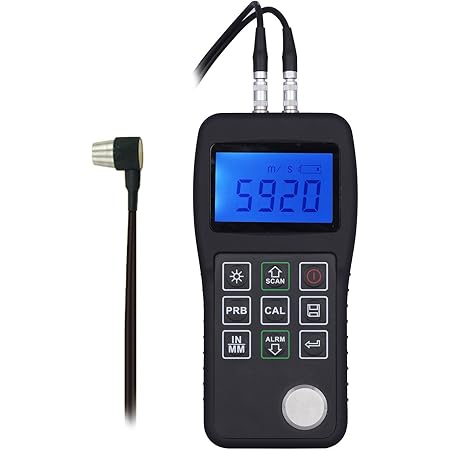 Ultrasonic Thickness Gauge, WT100A High Precision Digital Coating ...