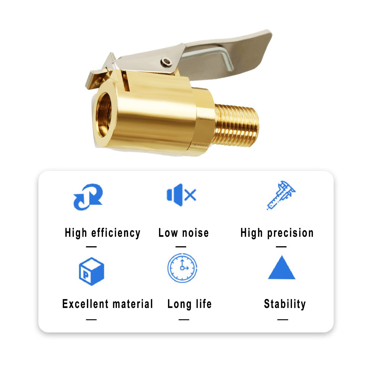 Snapklik.com : Air Chuck, Lock On Air Chuck, 5/16 Male NPT Locking Air ...