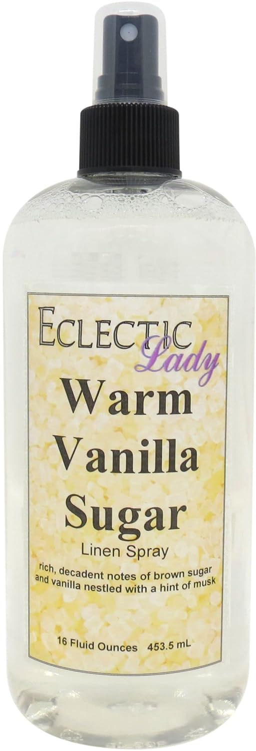 Amazon.com: Warm Vanilla Sugar Linen Mist Spray - Room Refresher ...