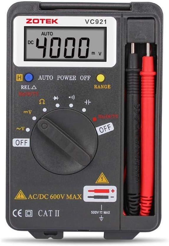 Digital Multimeter, Auto Ranging Pocket Digital Multimeter Digital ...