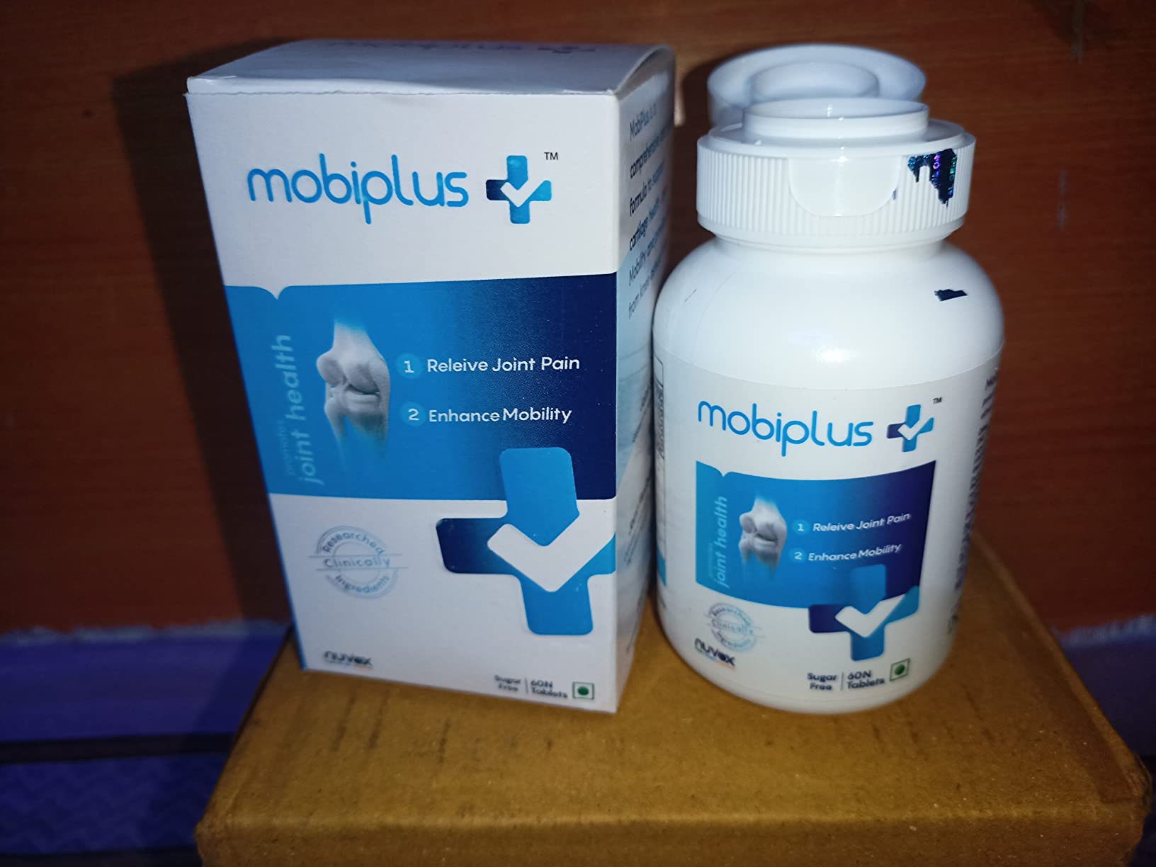 MOBIPLUS – Joint Health Supplement with Veg. Glucosamine, Boswellin ...