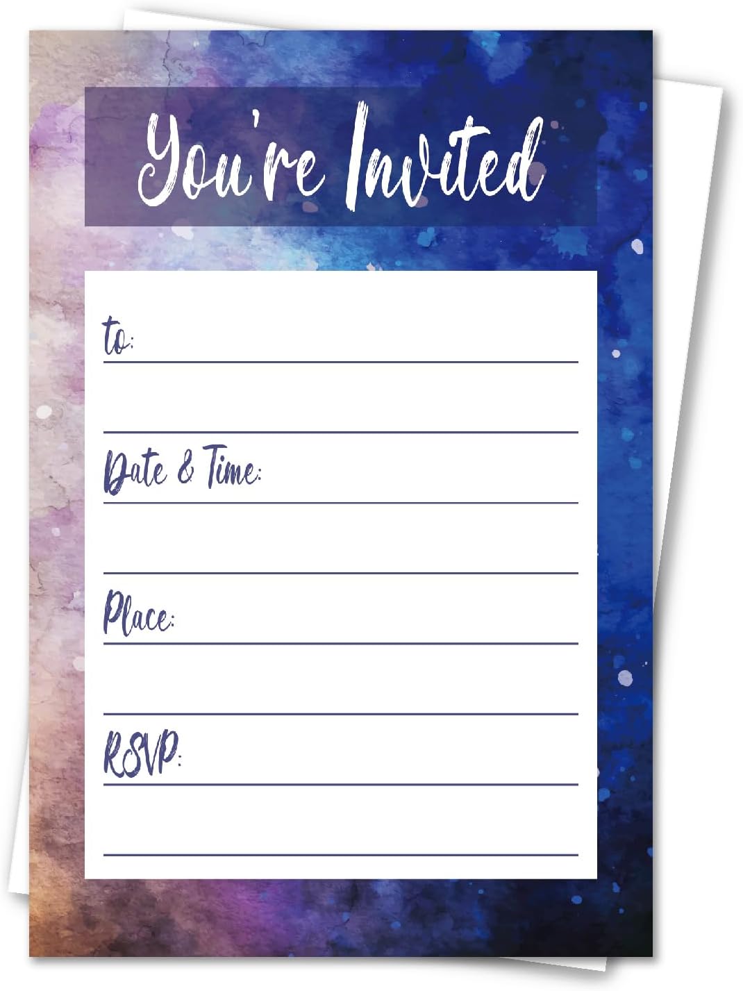 Amazon.com : birthday party decorations Invitations with Envelopes ...