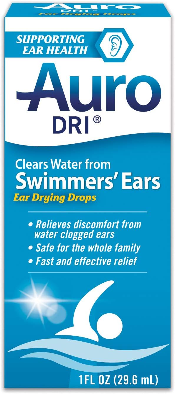 Amazon.com: Auro Dri Auro Dri Ear Water Drying Aid, 1-Ounce (Pack of 6 ...