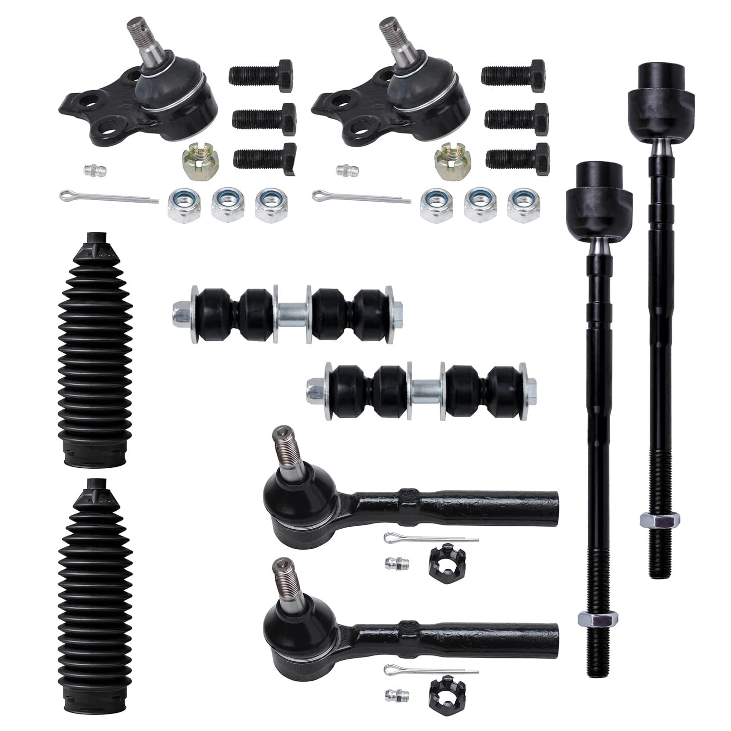 2001 Camaro Radiator 2-Piece Front Outer Tie Rod End Kit For 1993-2002 ...