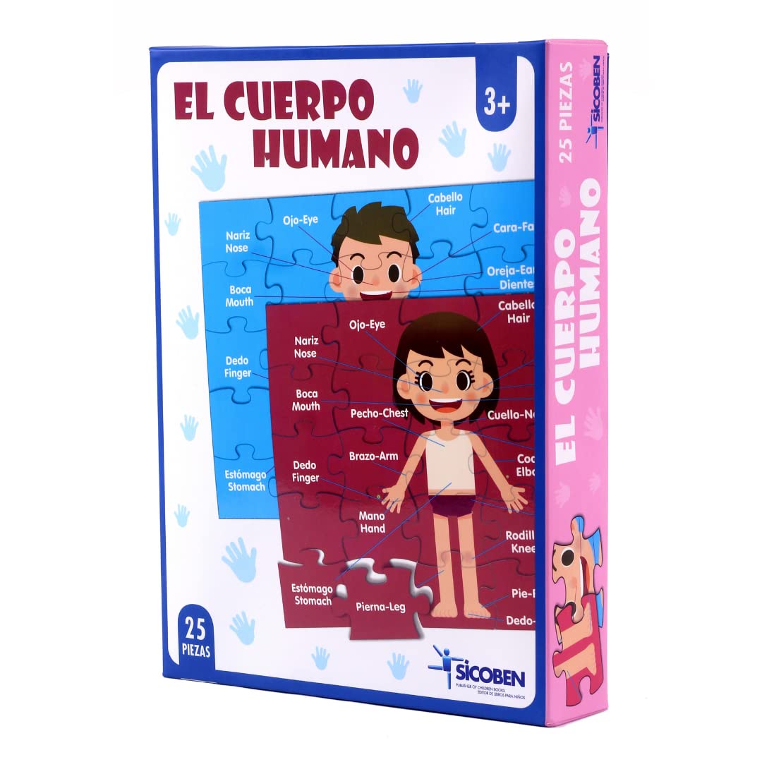 Sicoben Didactic Game Of Human Body Ages 3 64 Pieces | Desertcart INDIA