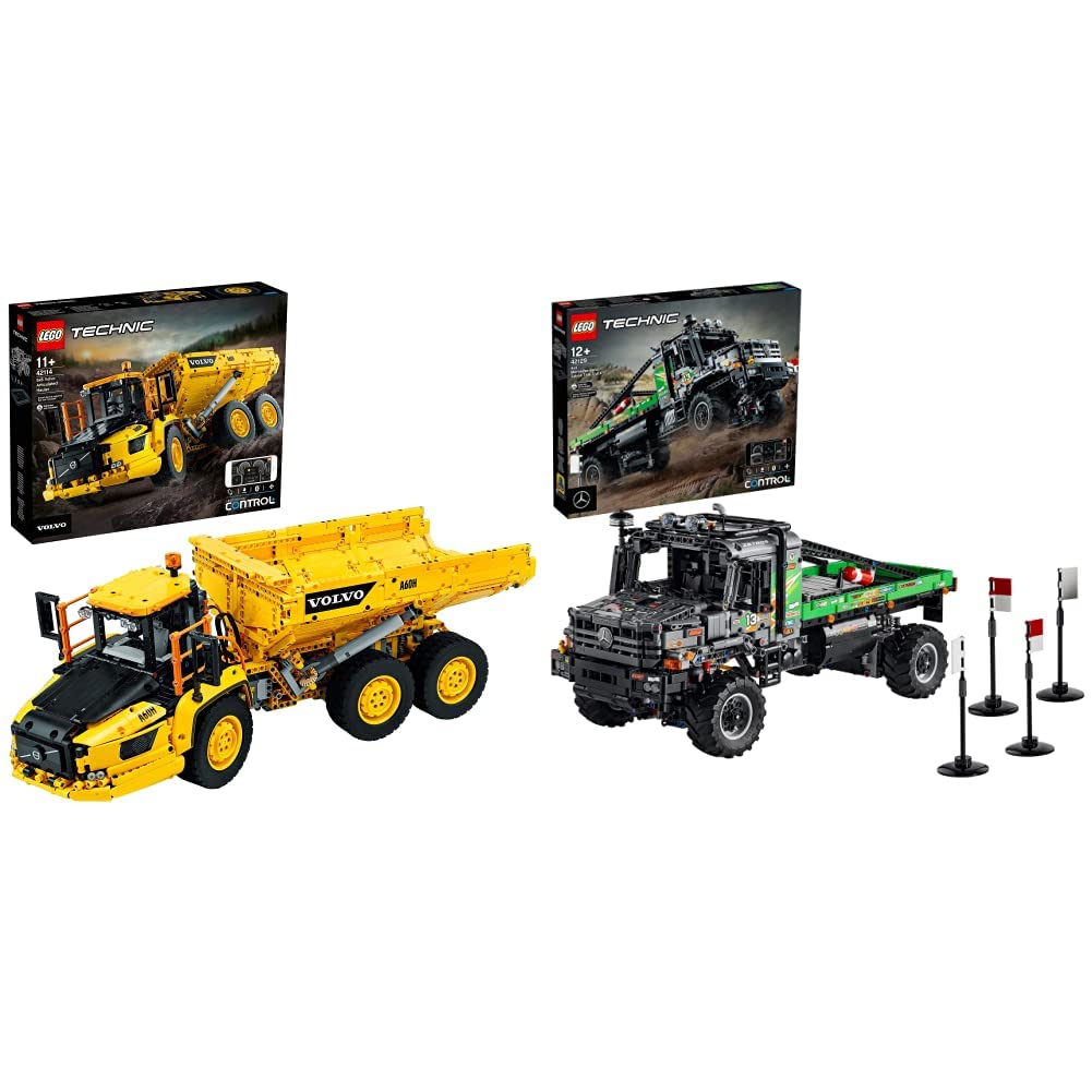 Buy LEGO 42114 Technic 6x6 Volvo Articulated Hauler RC Truck Toy ...
