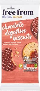 Morrisons Free From Chocolate Digestive Biscuits 200g : Amazon.co.uk ...
