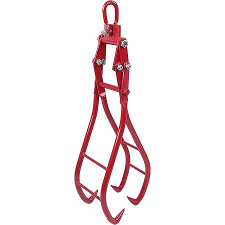 Amazon.com: Felled 36in Log Lifting Tongs - 49in Cap Large Steel Timber ...