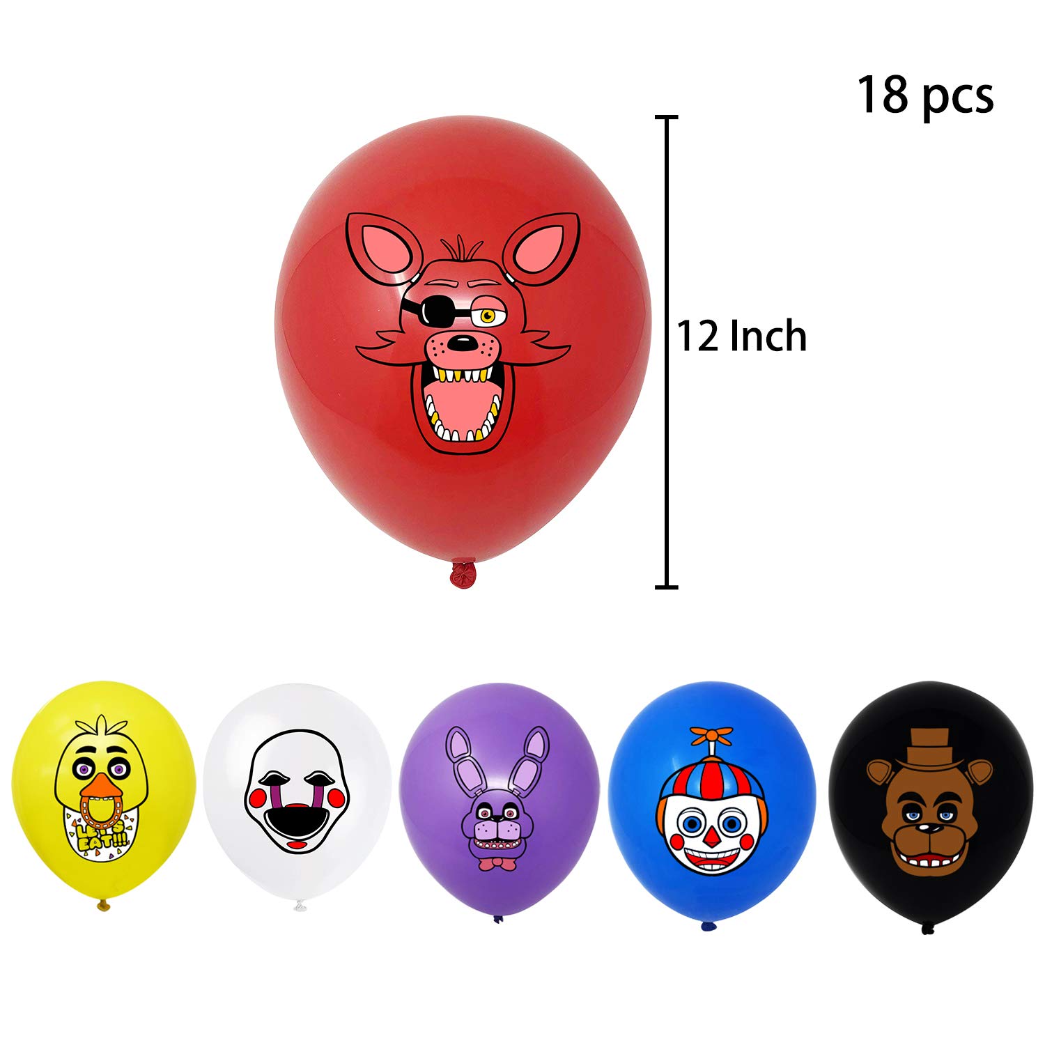 Nelton Birthday Party Supplies For Five Nights At Freddy s Includes nelton-birthday-party-supplies-for-five-nights-at-freddy-s-includes
