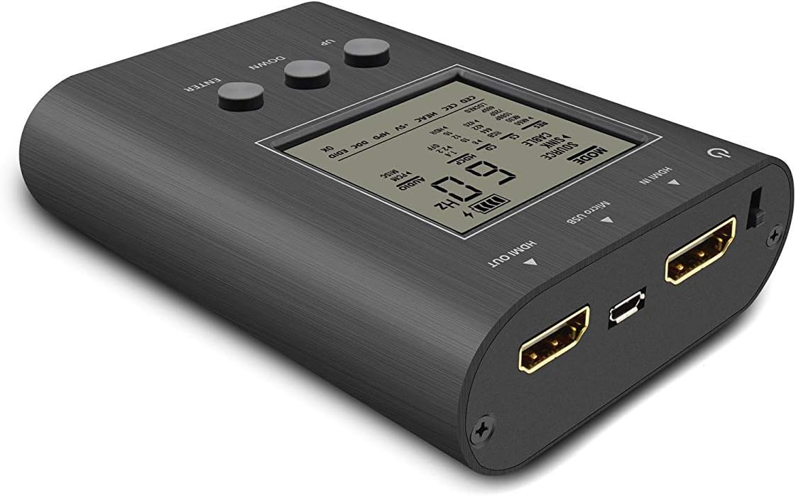 gofanco Prophecy Portable HDMI Tester Signal Pattern Generator Analyzer ...