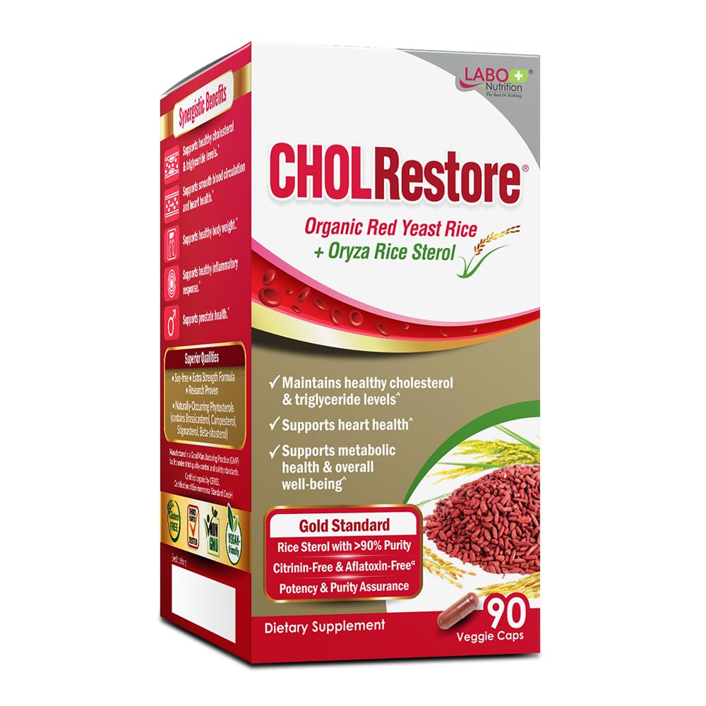 Buy LABO tion CHOLRestore – Red Yeast Rice with Phytosterol Supplement ...
