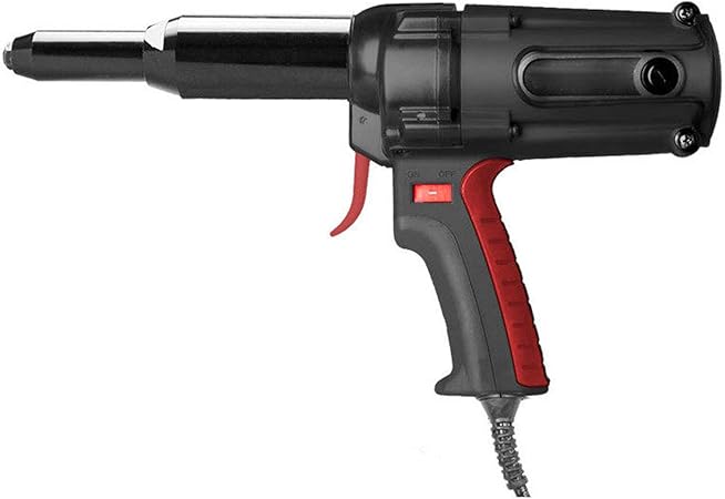 KLAJHJD 6.4Mm Heavy Duty Electric Rivet Gun， 220V/600W Electrical Blind ...