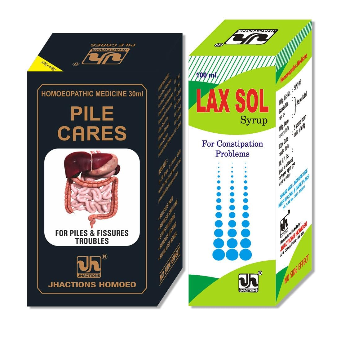 Buy Pile Cares Twin Pack | 7 Nos Pile Cares (30 ml) + 03 Nos Lax-Sol ...