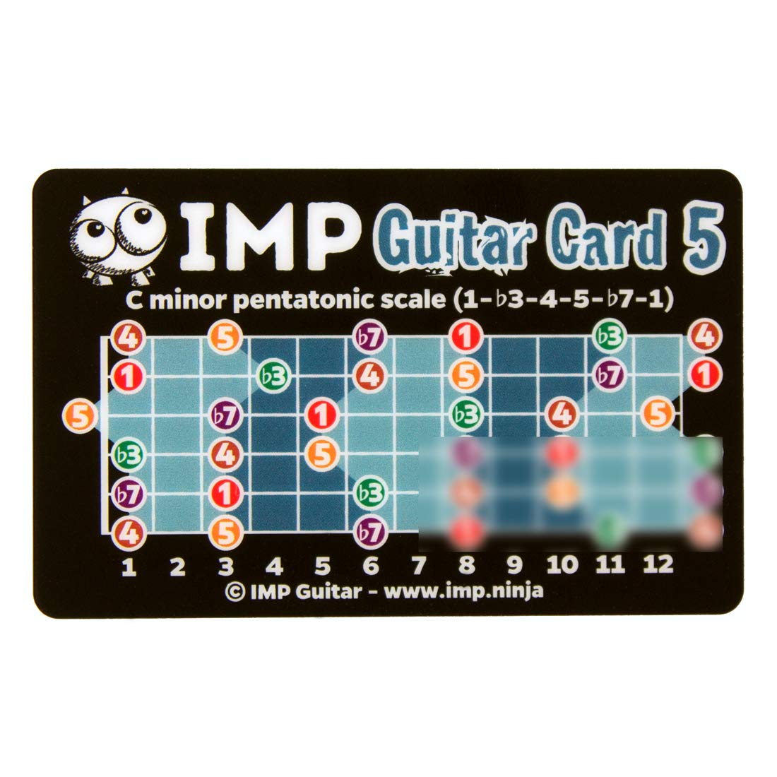 Buy IMP Guitar Cards - Guitar Theory Reference Cards - Learn Fretboard ...