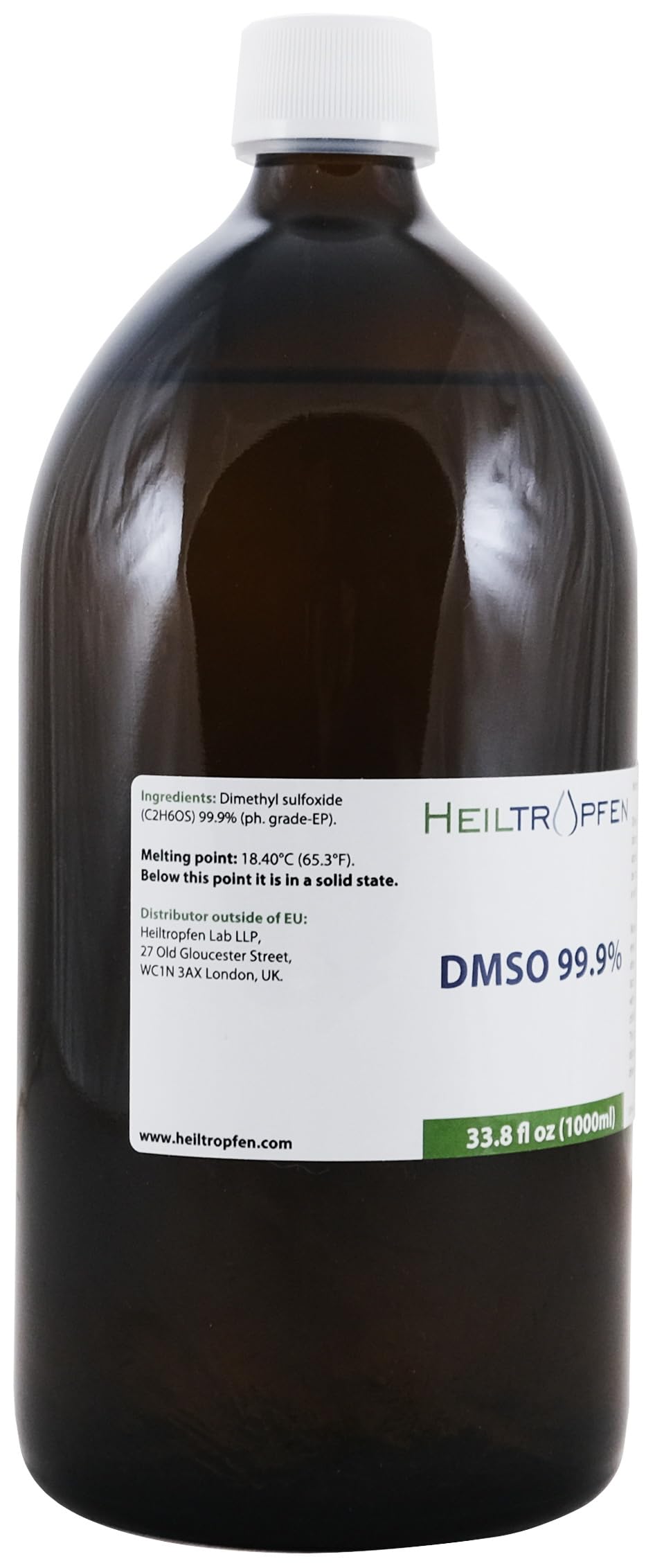 Snapklik.com : Low Odor DMSO - Dimethyl Sulfoxide Liquid 33.8 Oz - 1000 ...