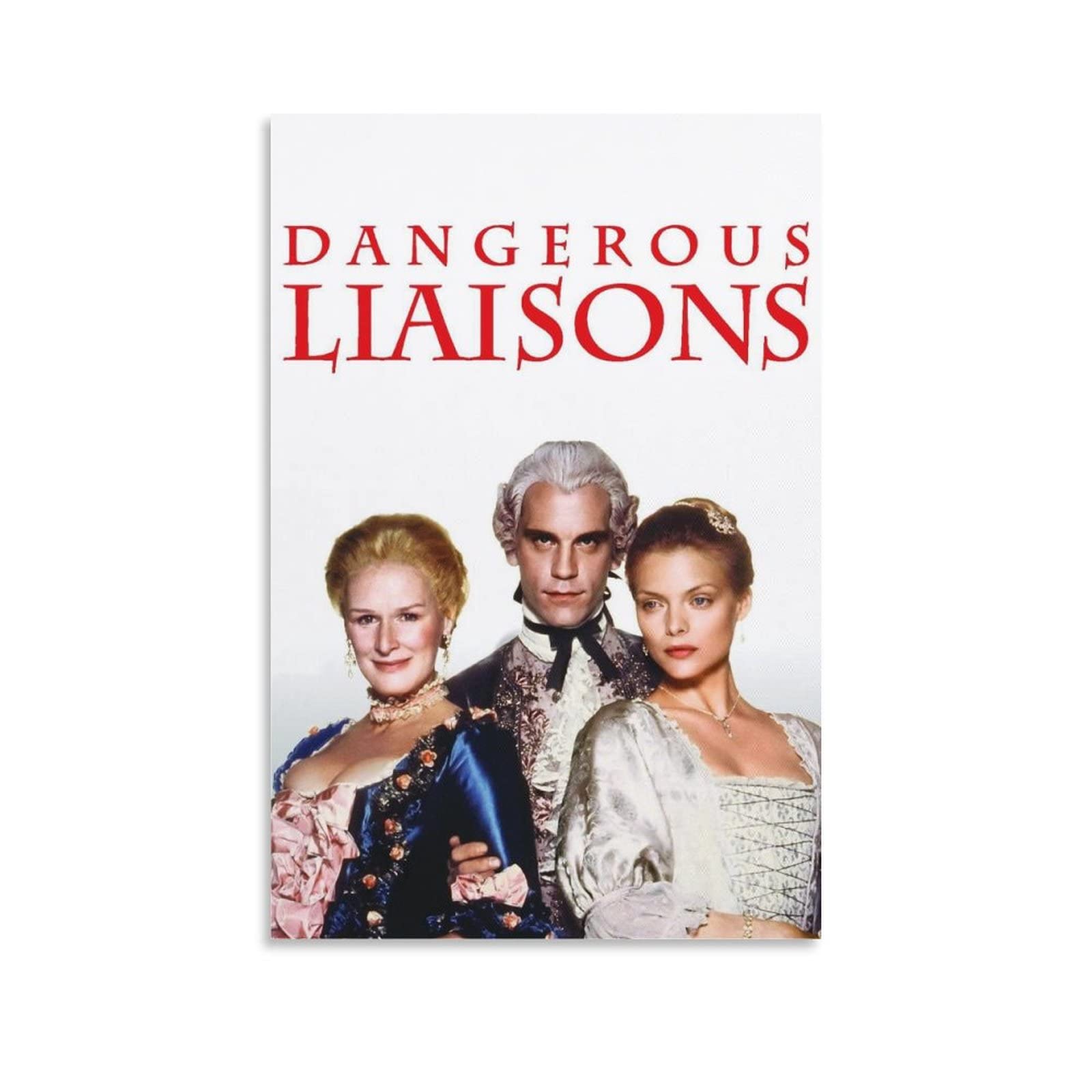 Dangerous Liaisons 1988 Movie Poster