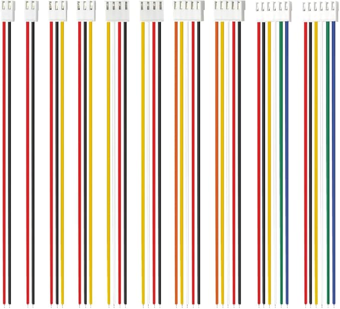 Amazon.com: XINGYHENG 10Pcs VH3.96mm Connector Socket Kit 2P 3P 4P 5P ...