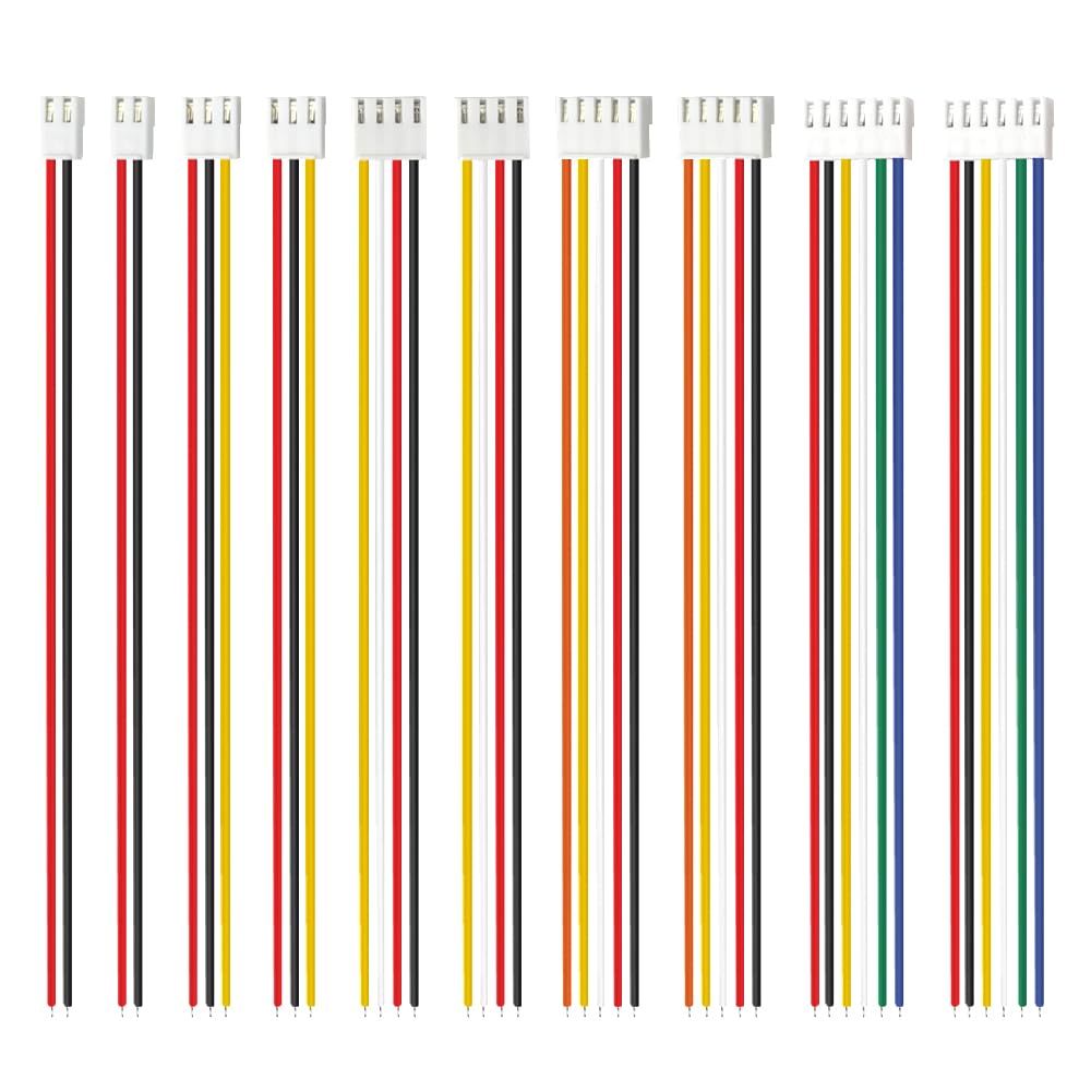 Amazon.com: XINGYHENG 10Pcs VH3.96mm Connector Socket Kit 2P 3P 4P 5P ...