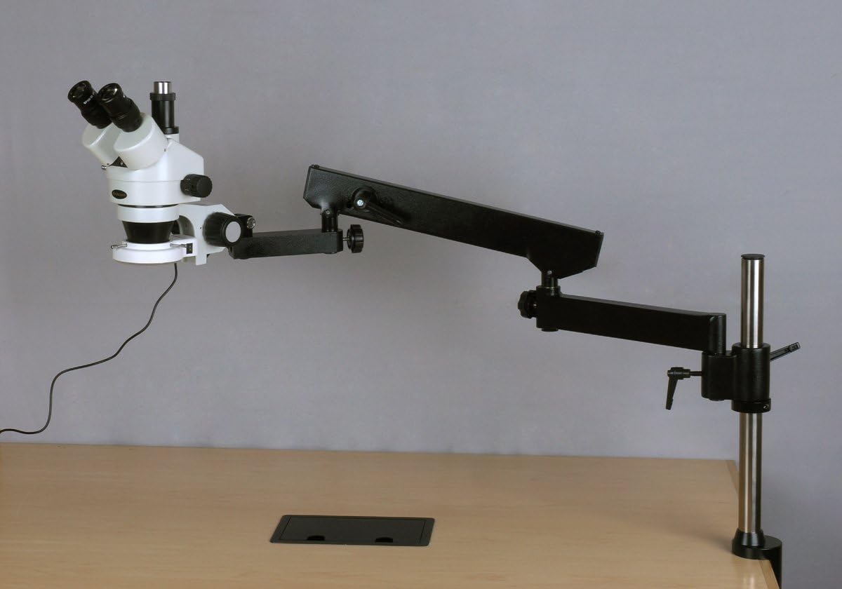 Amazon.com: AmScope SM-8TPZ-144S-5M Digital Professional Trinocular ...