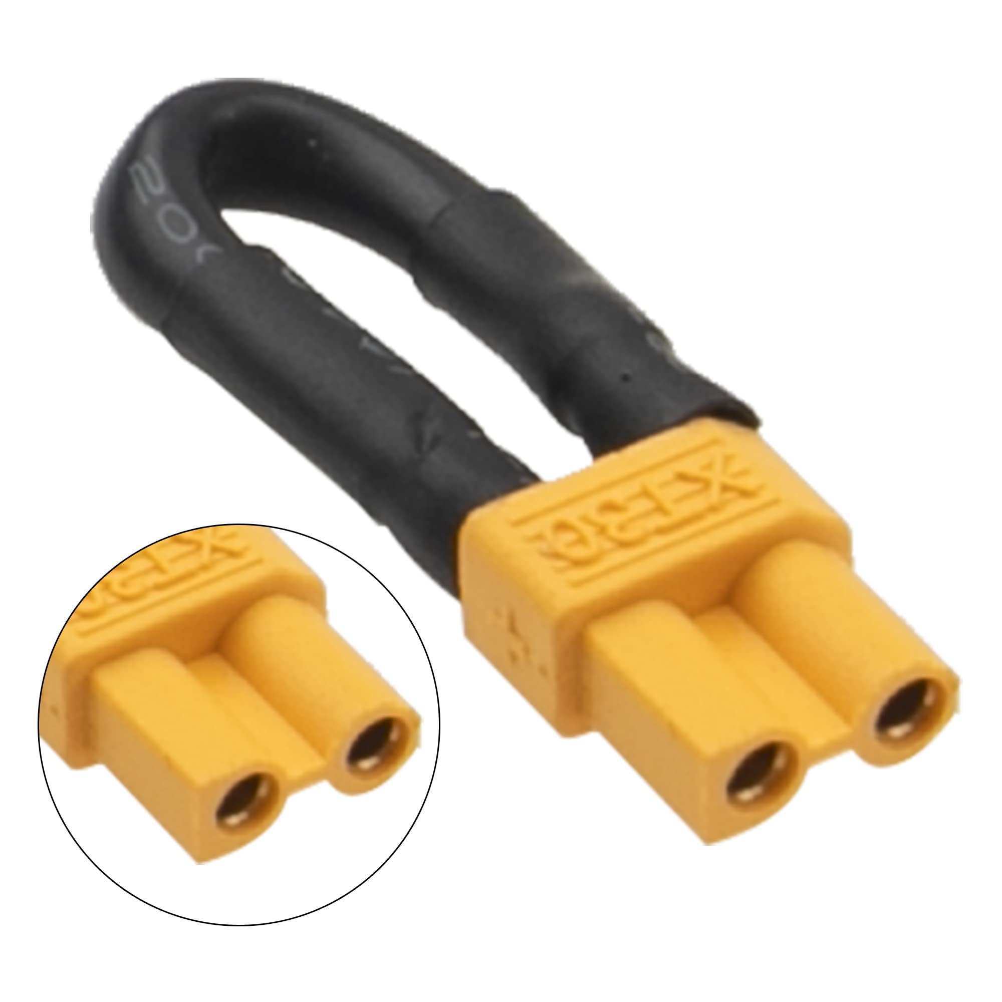 Xt90 Connectors CERRXIAN XT90 Female Short Circuit Connector, Dual ...