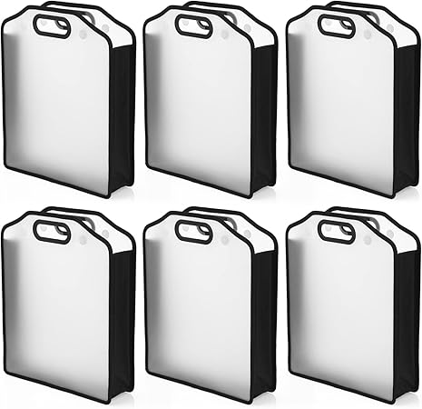 Amazon.com: PerKoop 6 Pcs Scrapbook Paper Storage Organizer 12'' x 12 ...