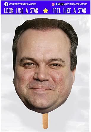 Amazon.com: Shaun Williamson Masks Barry Evans Celebrity Face Mask ...