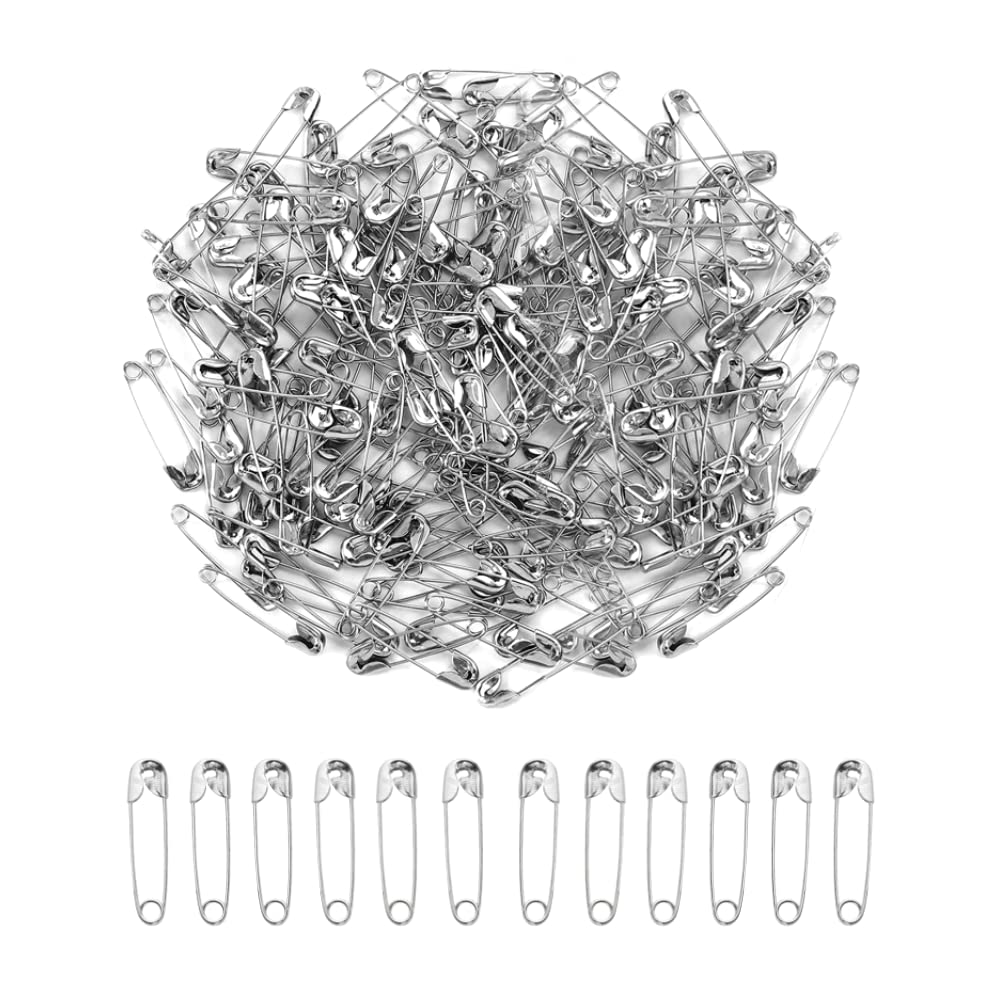 44 x Brand New 300 PCS 18mm Safety Pins Small Safety Pins Safety Pin S ...