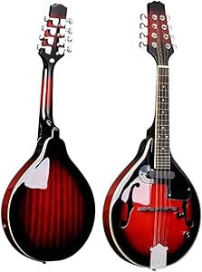 Amazon.com: Mandolin Instrument Kit 26-inch Electric A4/A5 Mandolin ...