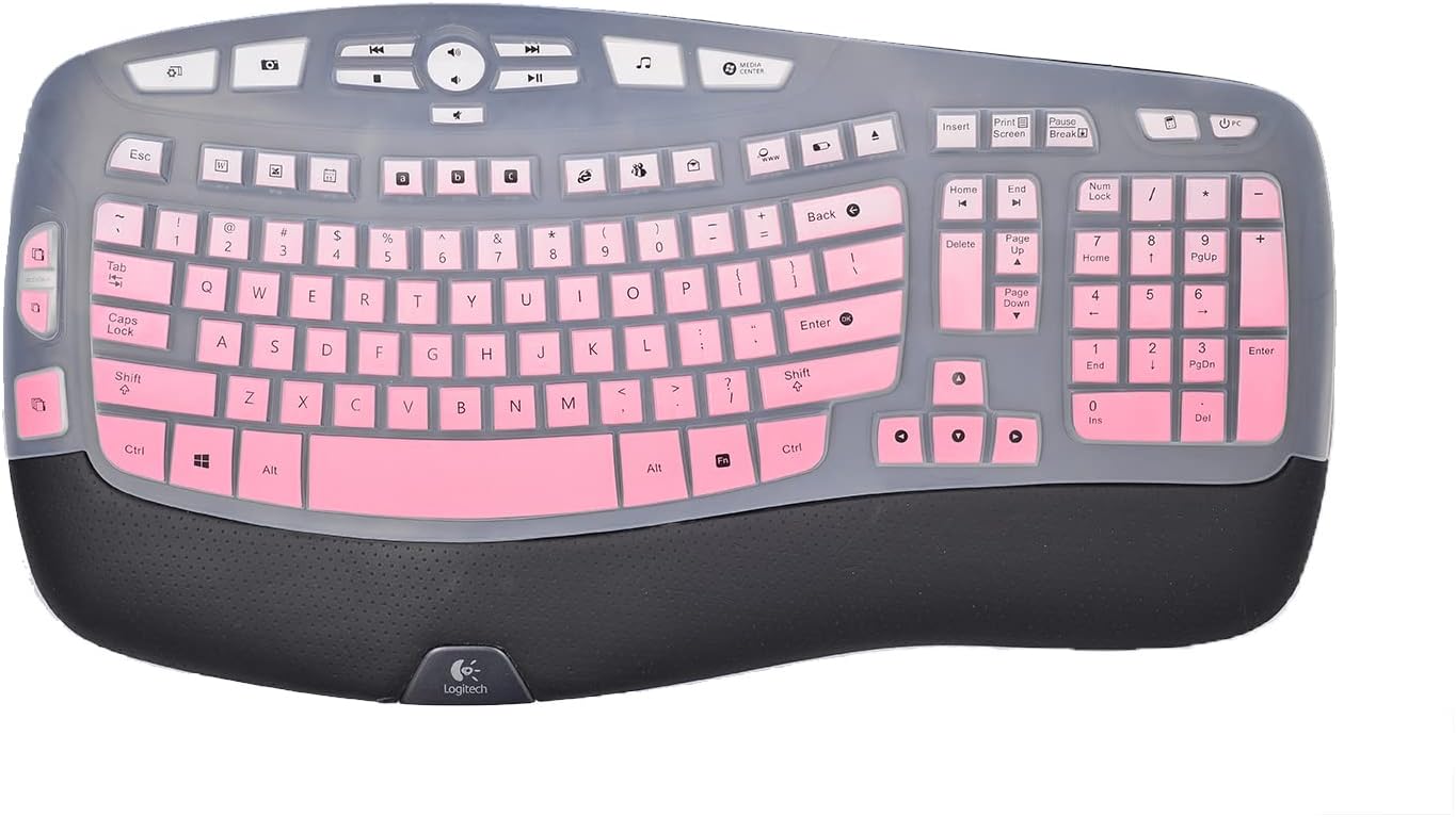 Amazon.com: Keyboard Cover Skin for Logitech Wave Keys MK670 Combo ...