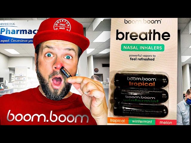 Watch before you Buy the Boom Boom Nasal Inhaler watch this on Amazon Live