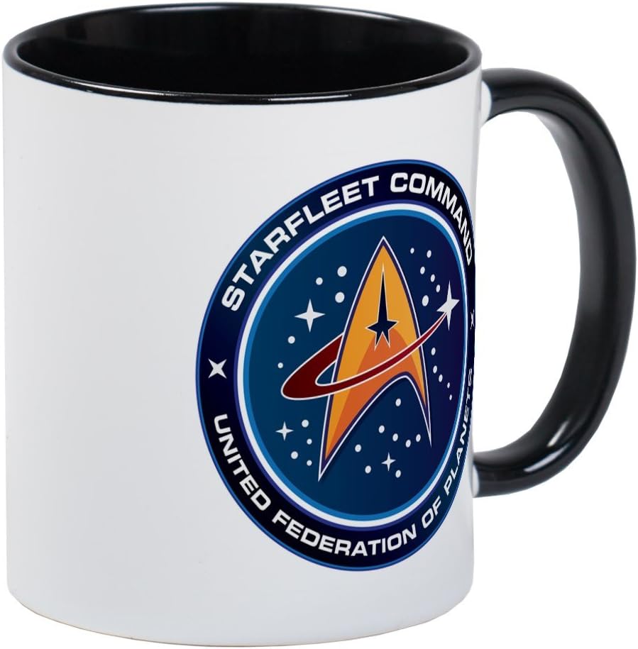 Amazon.com: Star Trek Heat-Changing Starship Warp Mug - Add Coffee and ...