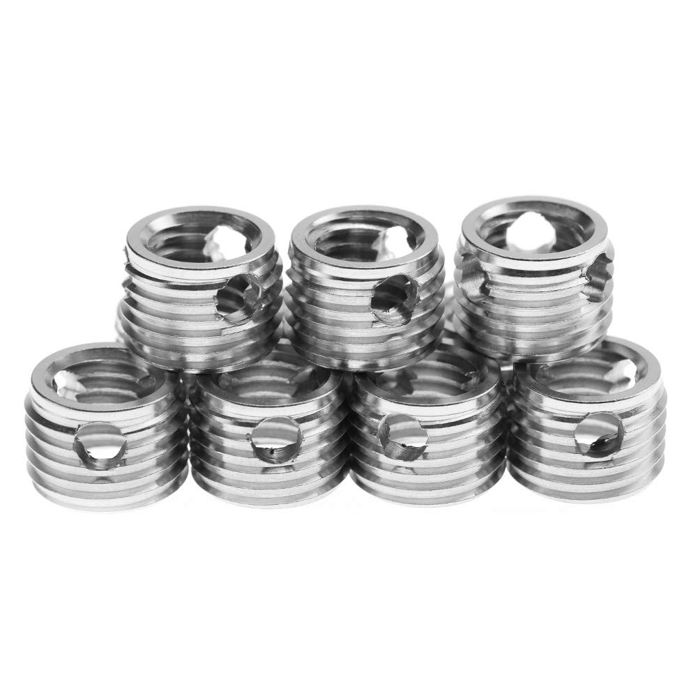 YOSOO Screw Thread Insert,10Pcs 307 Stainless Steel SelfTapping Thread ...