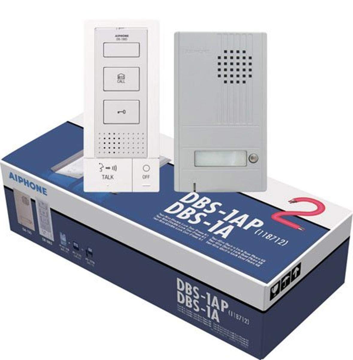 Amazon.com: Aiphone Corporation DBS-1A Box Set for DB Series, Multi-Tenant Intercom, ABS Plastic ...