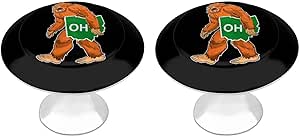 Amazon.com: Bigfoot Ohio Sasquatch State Cute Cabinet Knob Round Drawer ...
