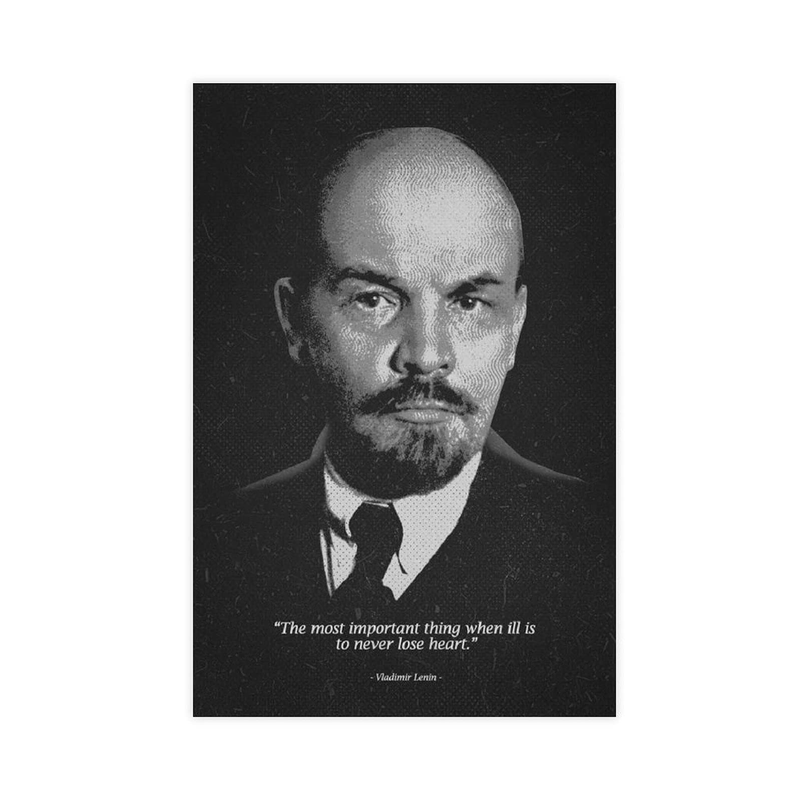 Important Lenin Quotes Vladimir Lenin Motivational Quotes Poster