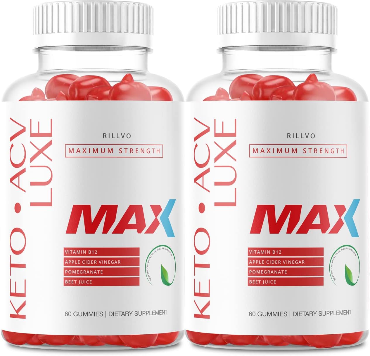 Amazon.com: (2 Pack) Keto Luxe Max ACV Gummies Advanced Formula Luxe Keto Gummies (120 Gummies ...