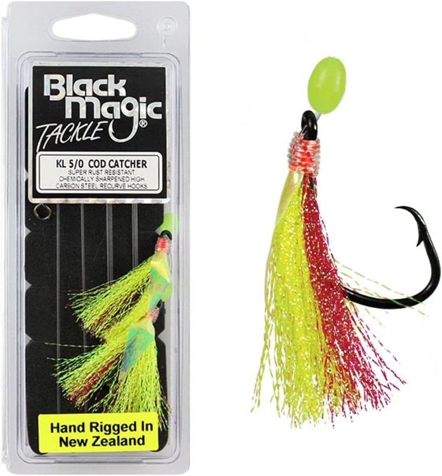 Blackmagic BLACK MAGIC TACKLE Bottom Fishing Flasher Rig COD CATCHER ...