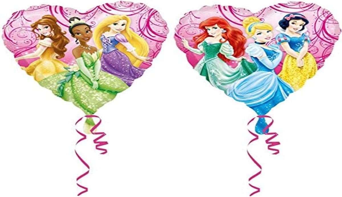Disney Stick Aluminum Balloons 9 inches ( About 23cm) Princess Garden ...