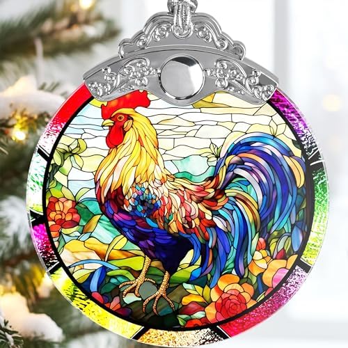 Amazon.com: Duck Christmas Ornament - Jocidea Duck Hanging Ornament ...