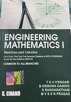 Buy Engineering Mathematics - Vol. 1: for JNTU Students (hyderabad): v ...