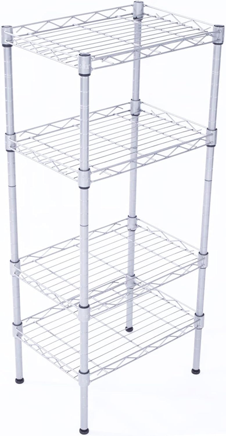 Amazon.com: Ymlpre Storage Shelf 4-Tier Heavy Duty Metal Rack Shelving ...
