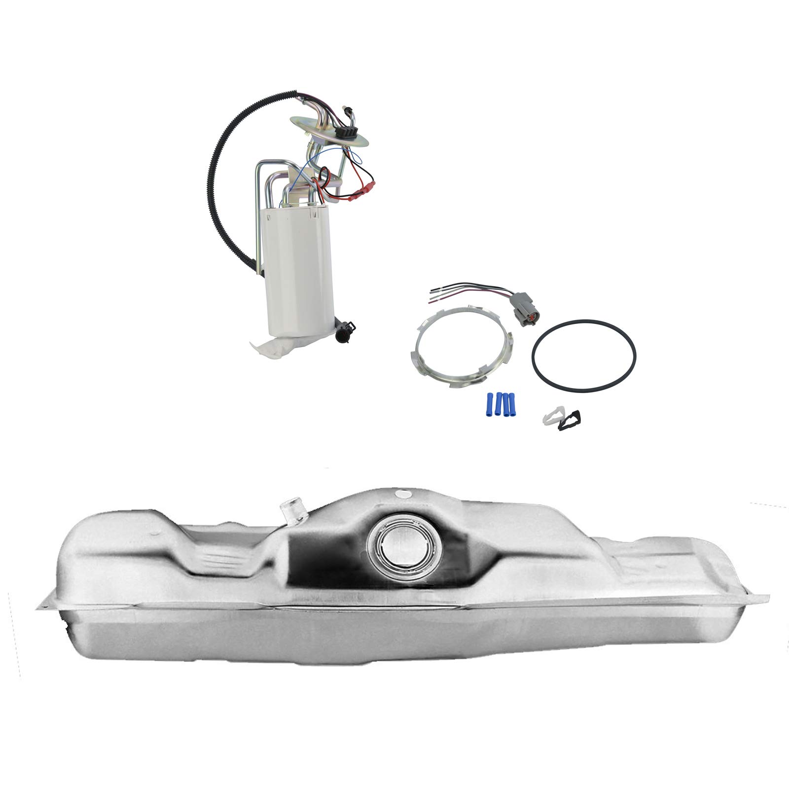 Amazon.com: TRQ Side Mounted Fuel Tank Kit Fuel Pump Module Assembly ...