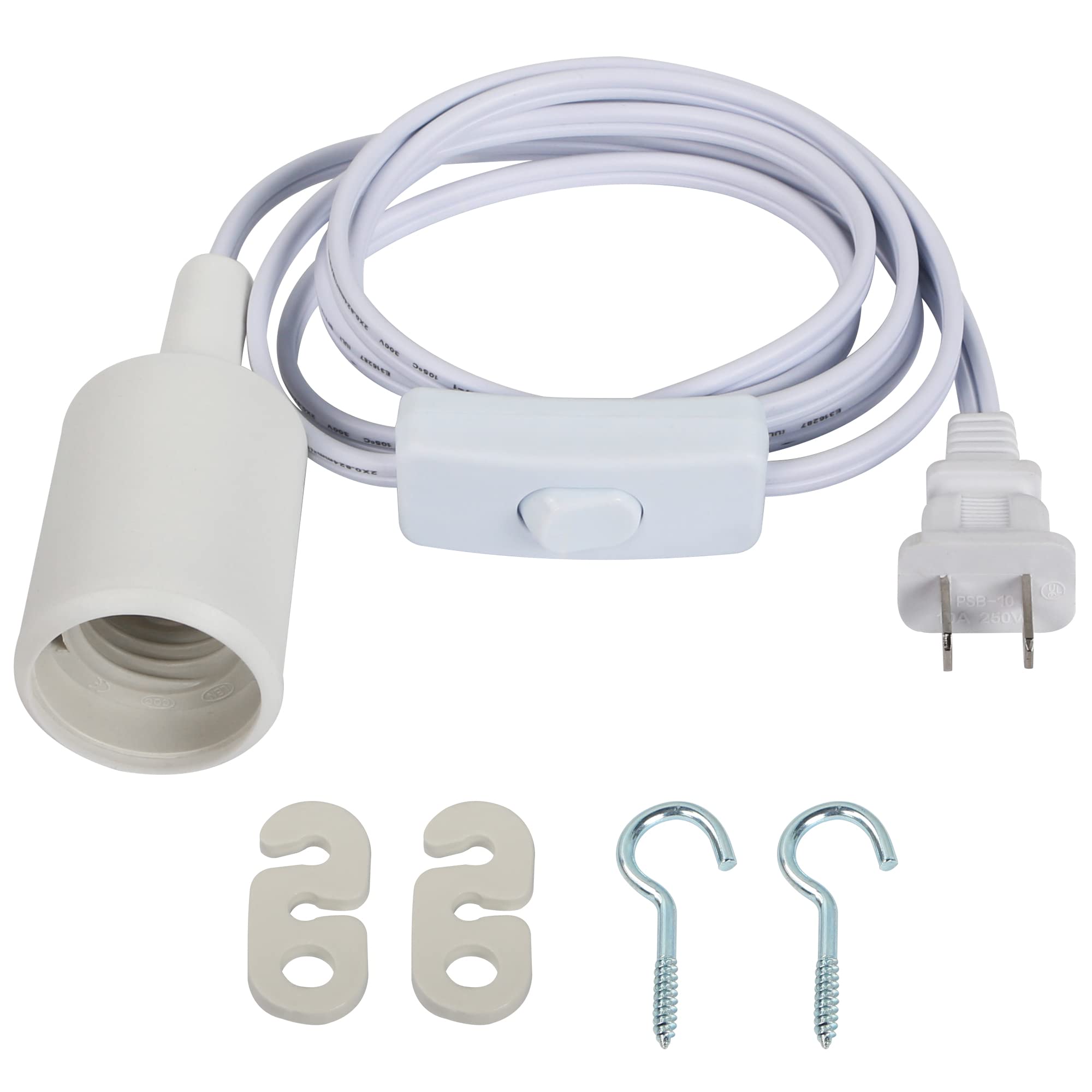 SinLoon Light Bulb Socket Set E27 Extension Hanging Lantern Pendant ...