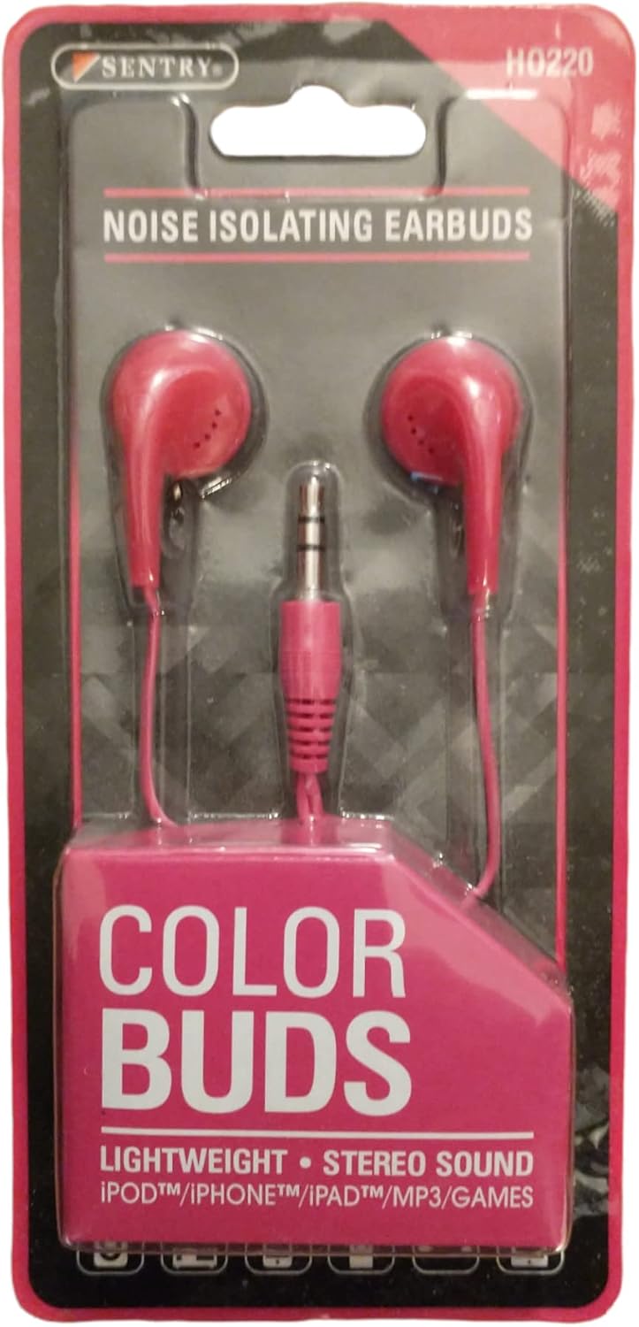 Amazon.com: Sentry, Noise Isolating, Lightweight, Stereo Sound, Color ...
