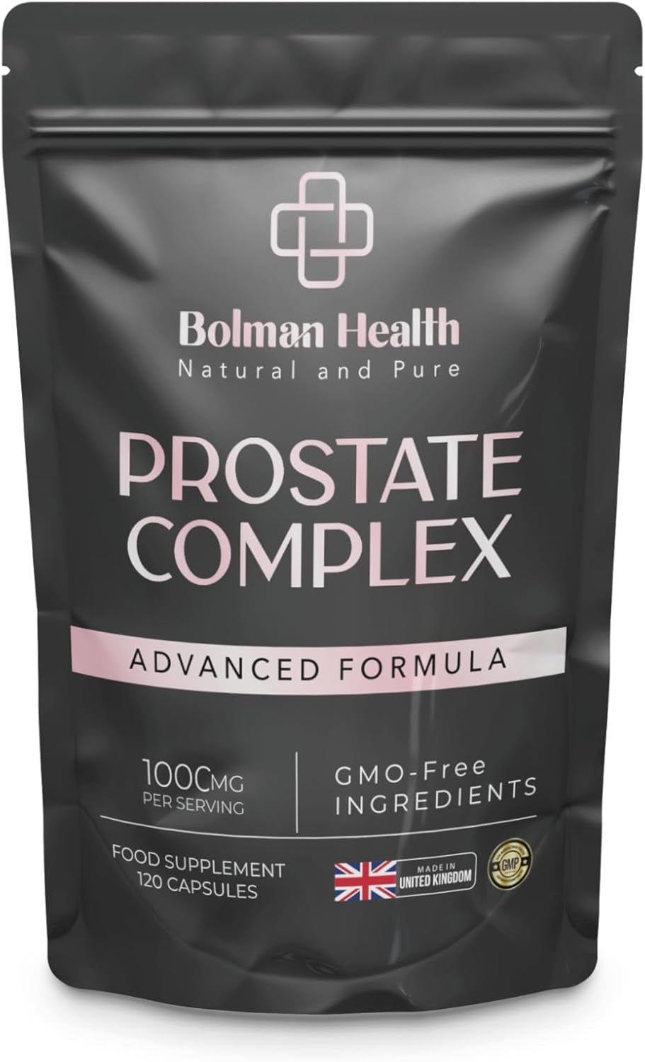 Prostate Complex Capsules | Pumpkin Seed, Stinging Nettle & Zinc | 120 ...