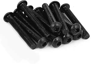 Amazon.com: NGe M8x45mm Button Head Socket Cap Screws,Alloy Steel ...