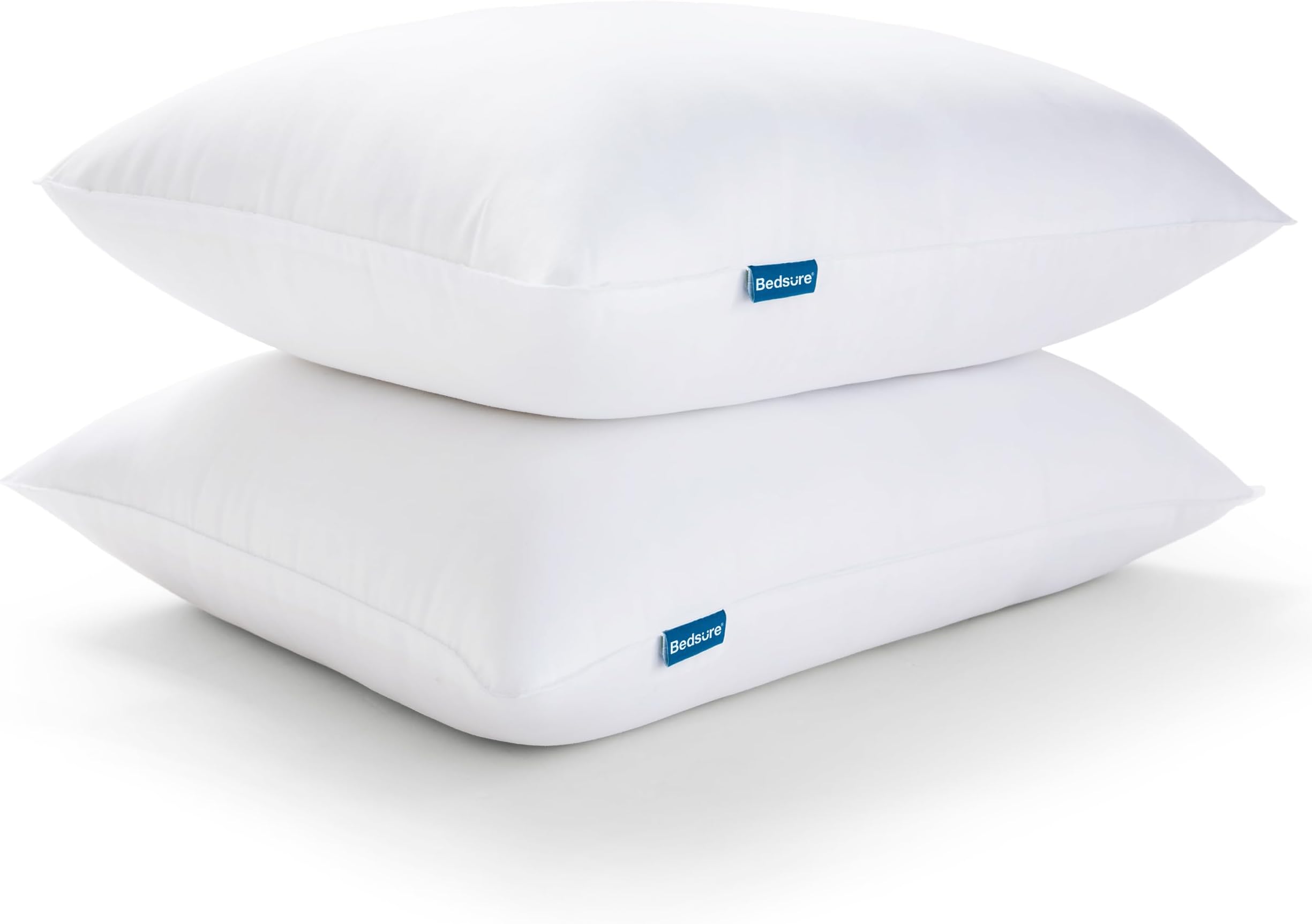 Amazon.com: EIUE Hotel Collection Bed Pillows for Sleeping 2 Pack Queen ...
