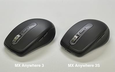 Amazon.co.jp: ロジクール MX ANYWHERE 3S MX1800PG 静音 マウス Bluetooth Logi Bolt ...